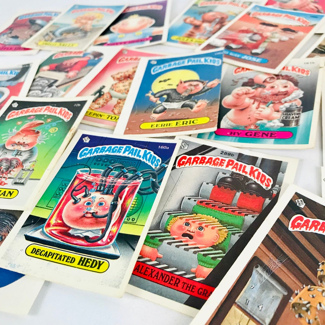 Vintage 1986 Topps Garbage Pail Kids Sticker Cards Lot of 20 ...
