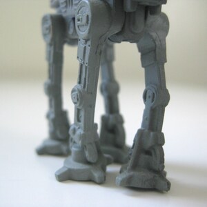 Miniature Star Wars AT-AT Walker Micro Machines Model Toy Figurine ...