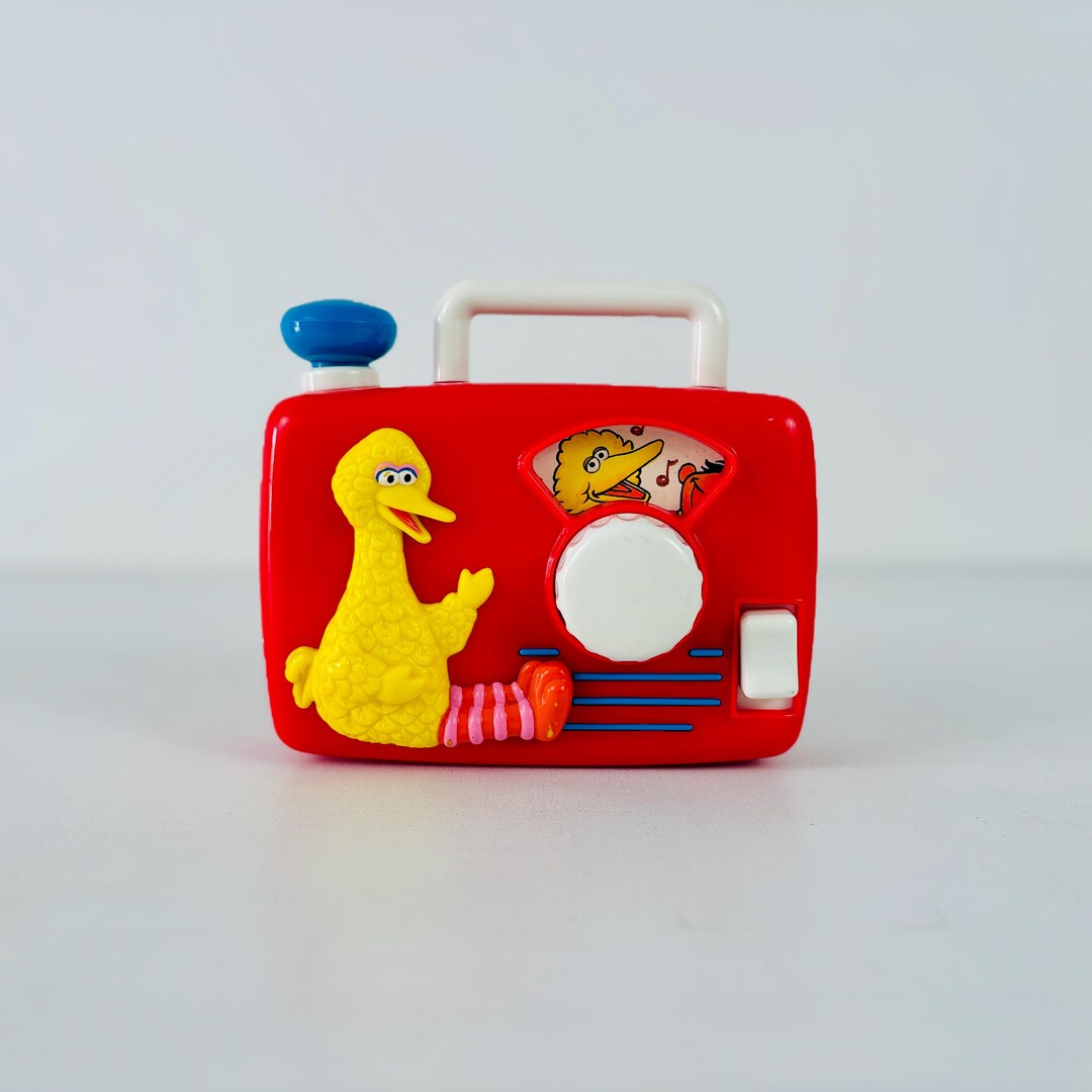 Vintage 1990s Sesame Street Big Bird Music Box With in the Neighborhood ...