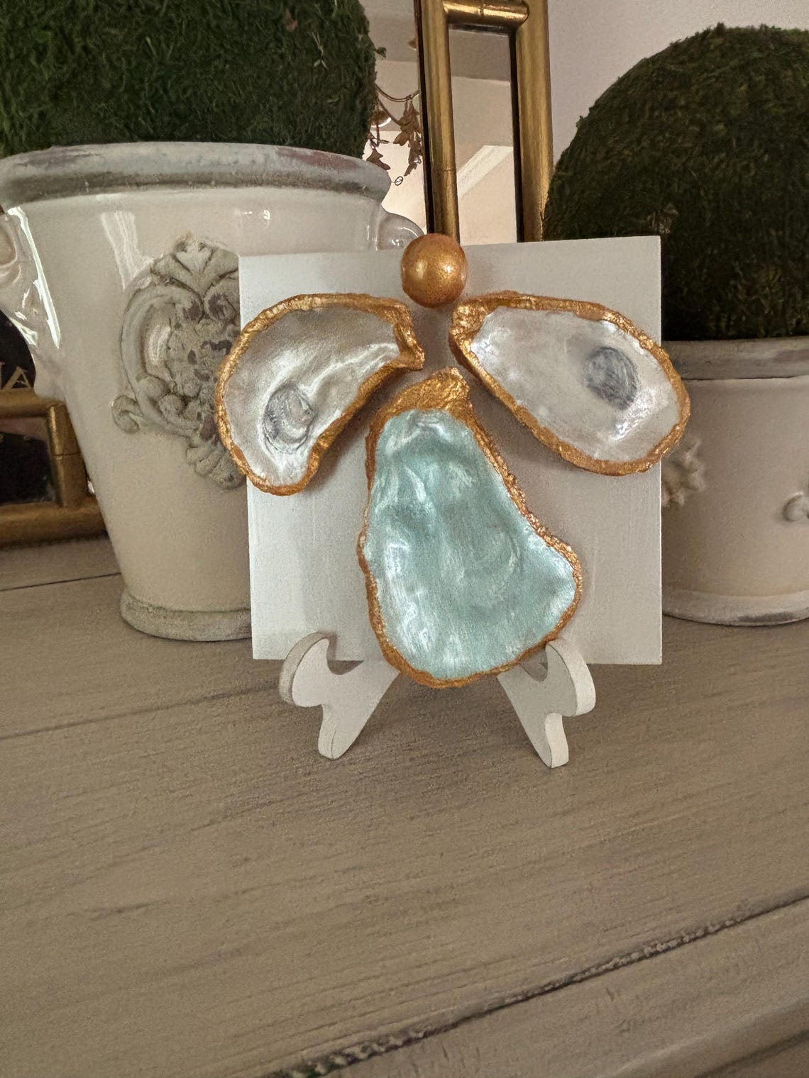 Oyster Shell Angel Decoration - Etsy