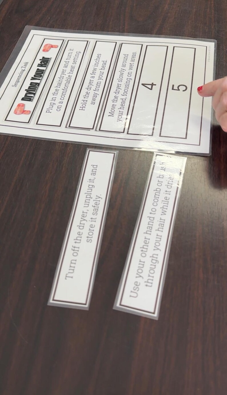 ADL Sequencing: Bathroom & Hygiene A Cognitive Activity for Adult ...