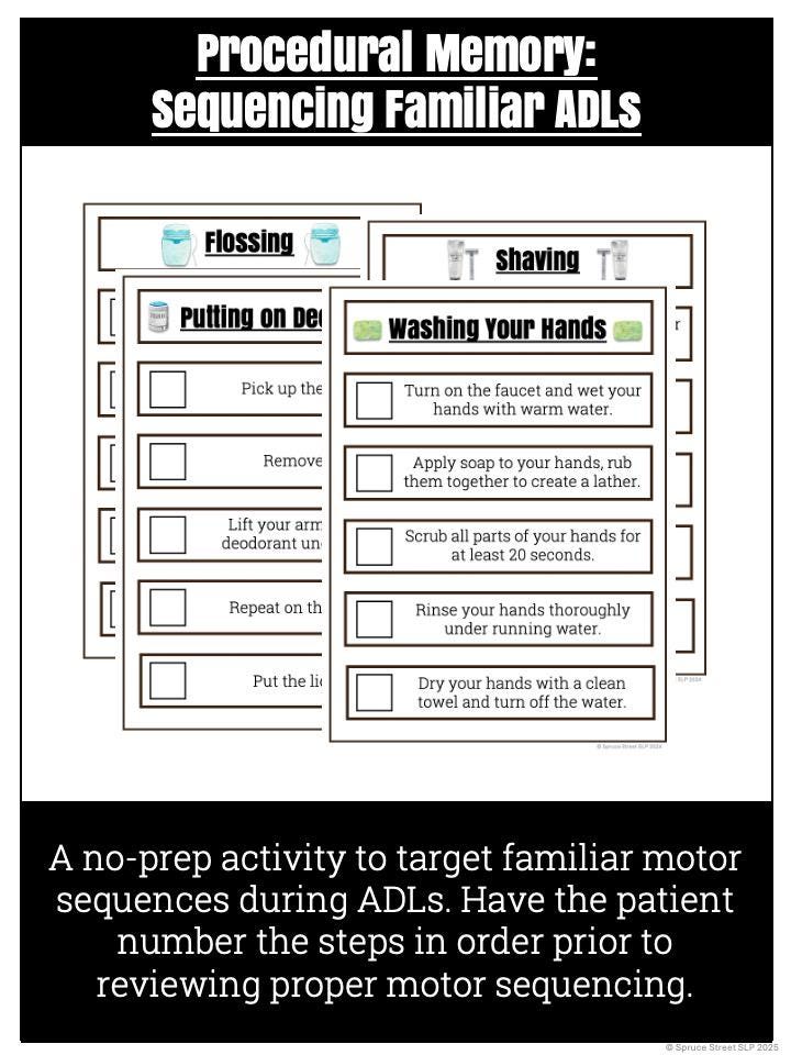Memory Survival Kit – Speech Therapy for SNF, Dementia, & Cognitive ...