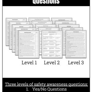 Safety Awareness Survival Kit for Adult Speech Therapy - Etsy