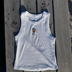 Espresso Martini Embroidered Tank Top - Etsy