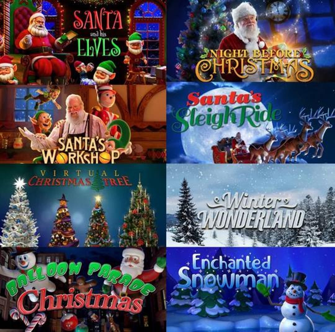 Pack Atmosfx Christmas Holiday Digital Decorations 2024 - Etsy