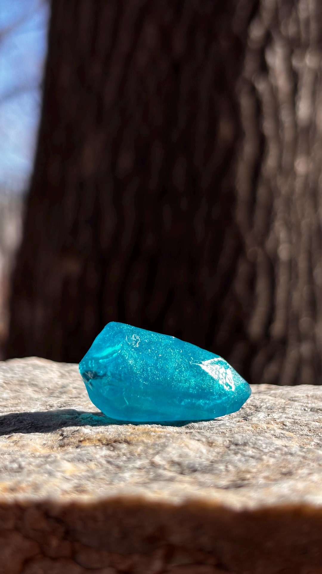 Teal Galaxy Edge Kyber Crystal - Star Wars - Custom - Lightsaber ...