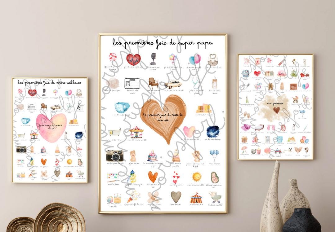 Personalized "super Dad" Poster – Father's Day/newborn Gift – Family ...