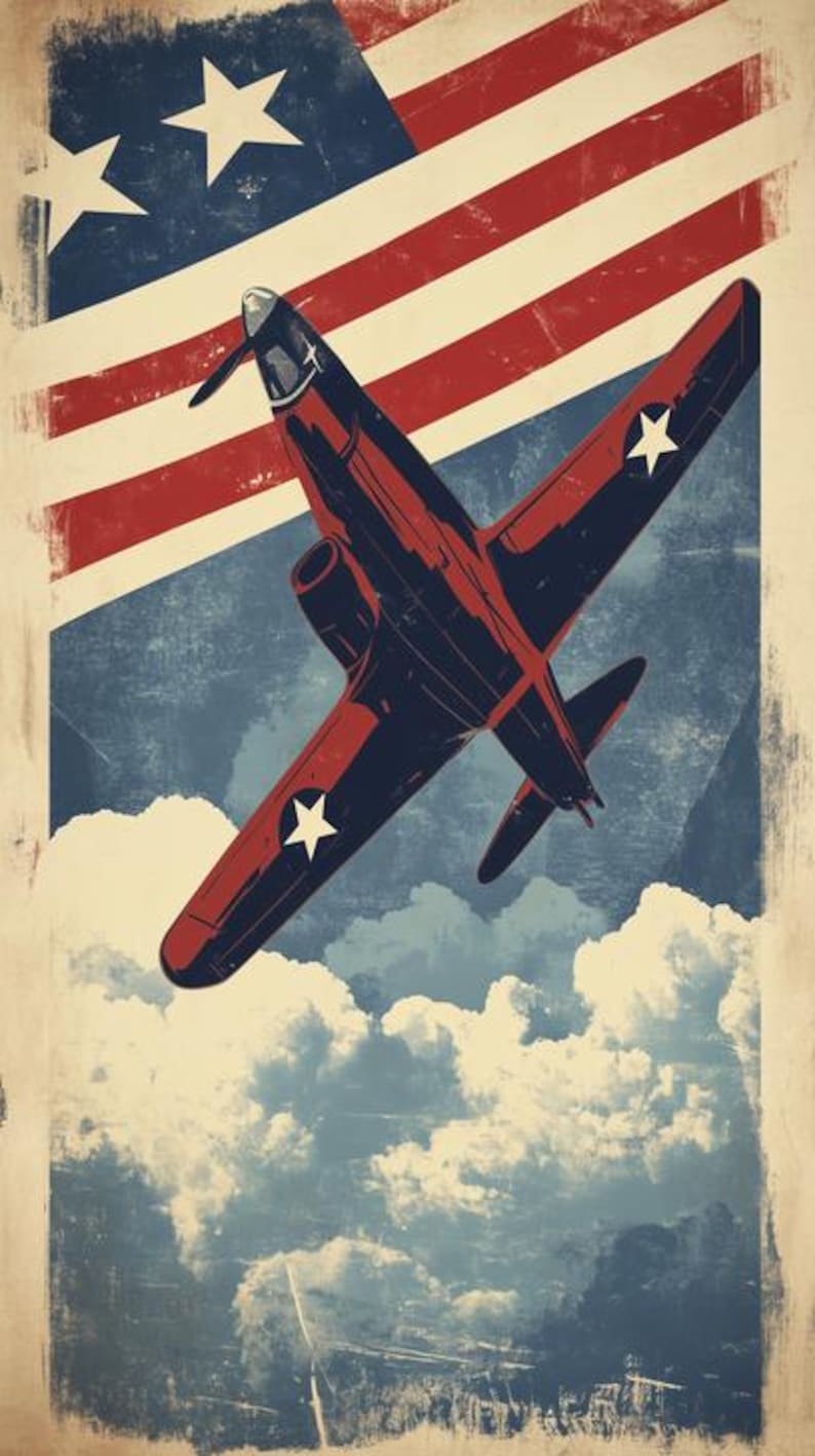 Vintage Poster: Wings of Freedom - Etsy