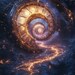 Psychedelic Poster: Time Spiral Vision Infinite Path - Etsy