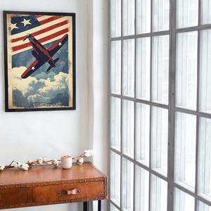 Vintage Poster: Wings of Freedom - Etsy