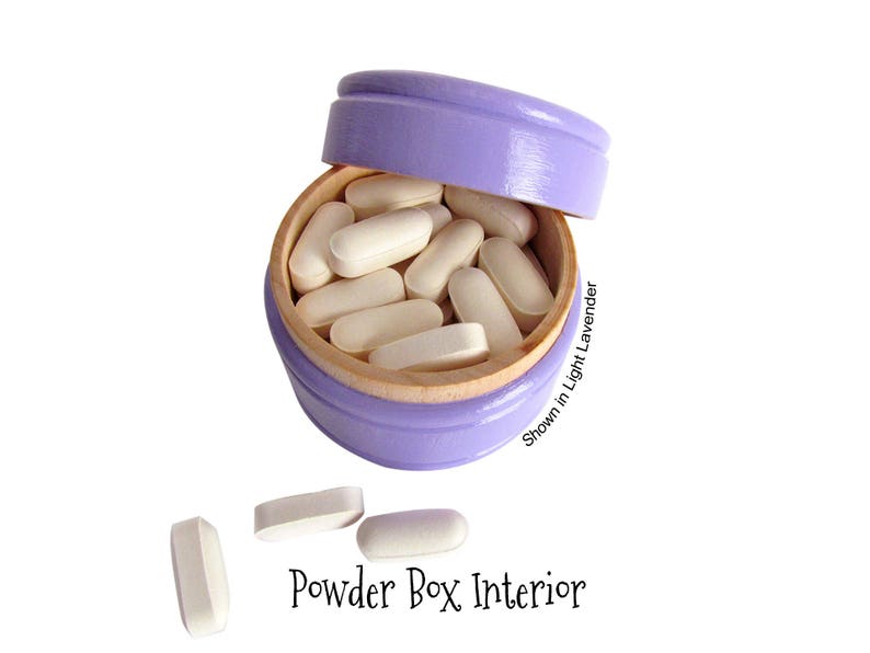 World Globe Pill Box World Map Vitamin Box Lined Wooden Ring | Etsy