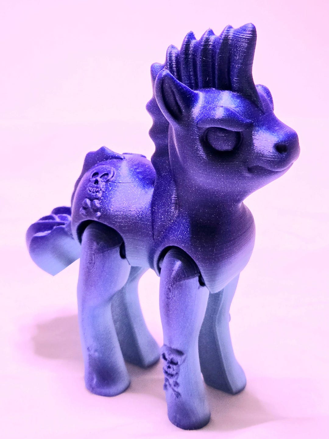 Angry Pony - Silly Gifts - 3D Printed - Pony - Stocking Fillers - Etsy