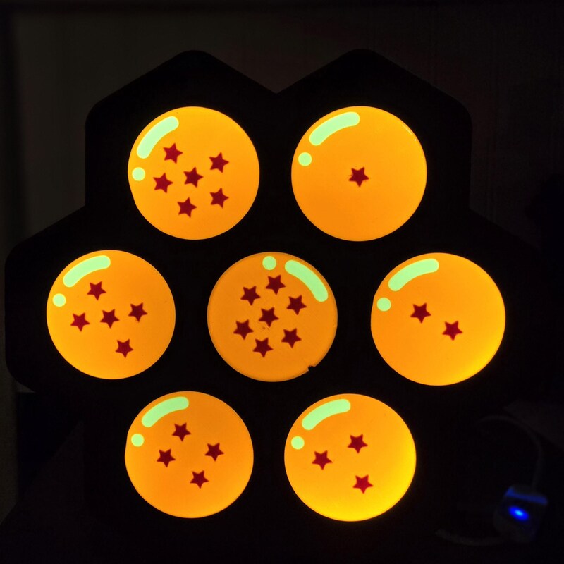 Dragon Ball Z Night Light - Etsy