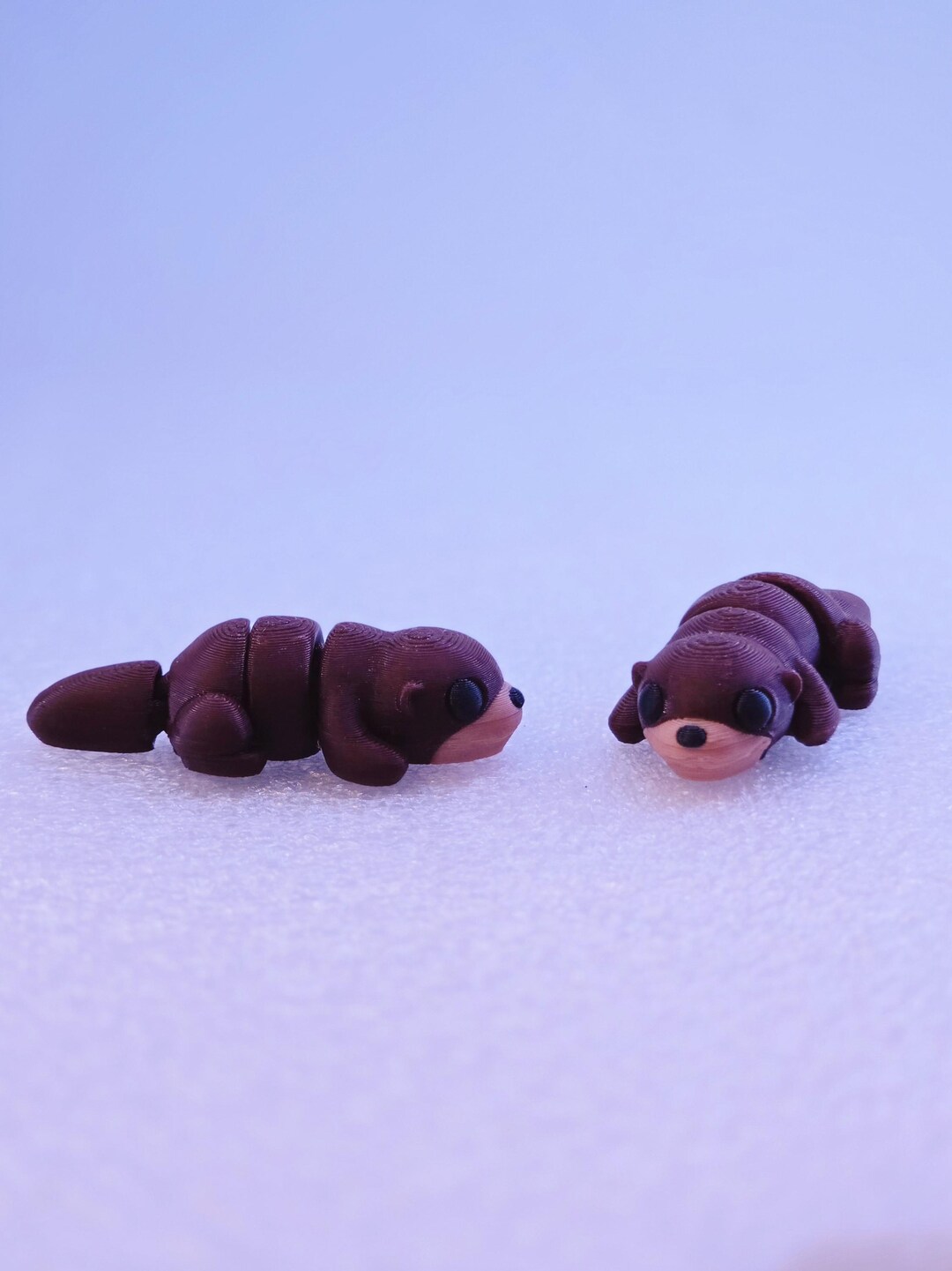 Mini Otter 3D Print Sensory Fidget Articulated Stocking Stuffers Sea ...