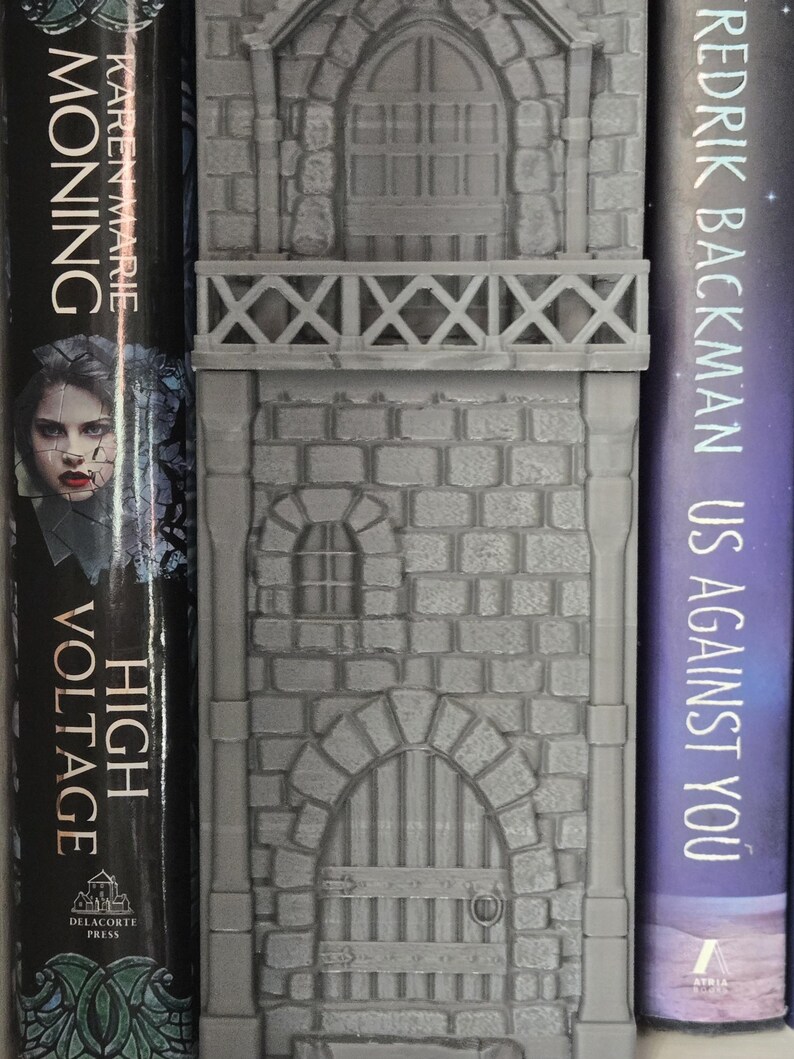 Medieval Stonefront Drawers Book Nook | 3D Printed Bookshelf Decor ...