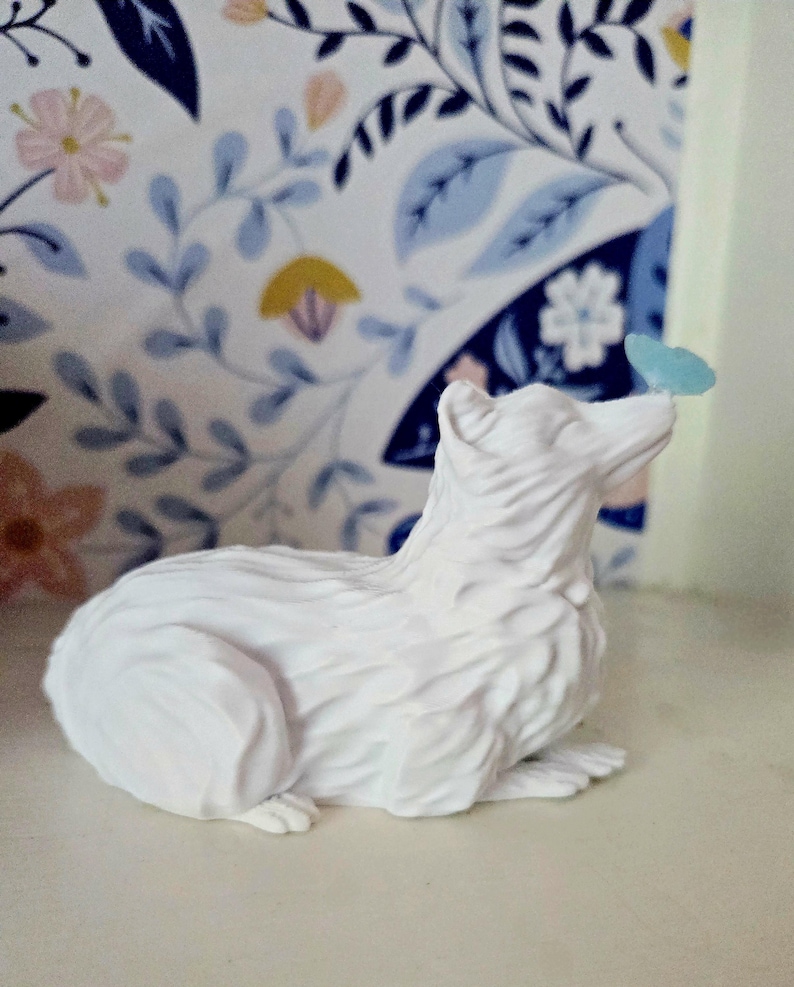Quicksilver Fox With Blue Butterfly- Fantasy Book Merch-3d Printed-book ...