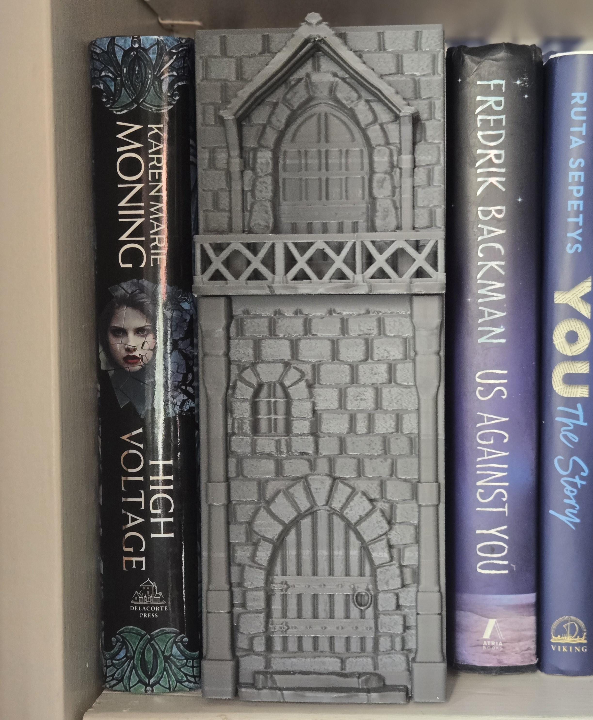 Medieval Stonefront Drawers Book Nook | 3D Printed Bookshelf Decor ...