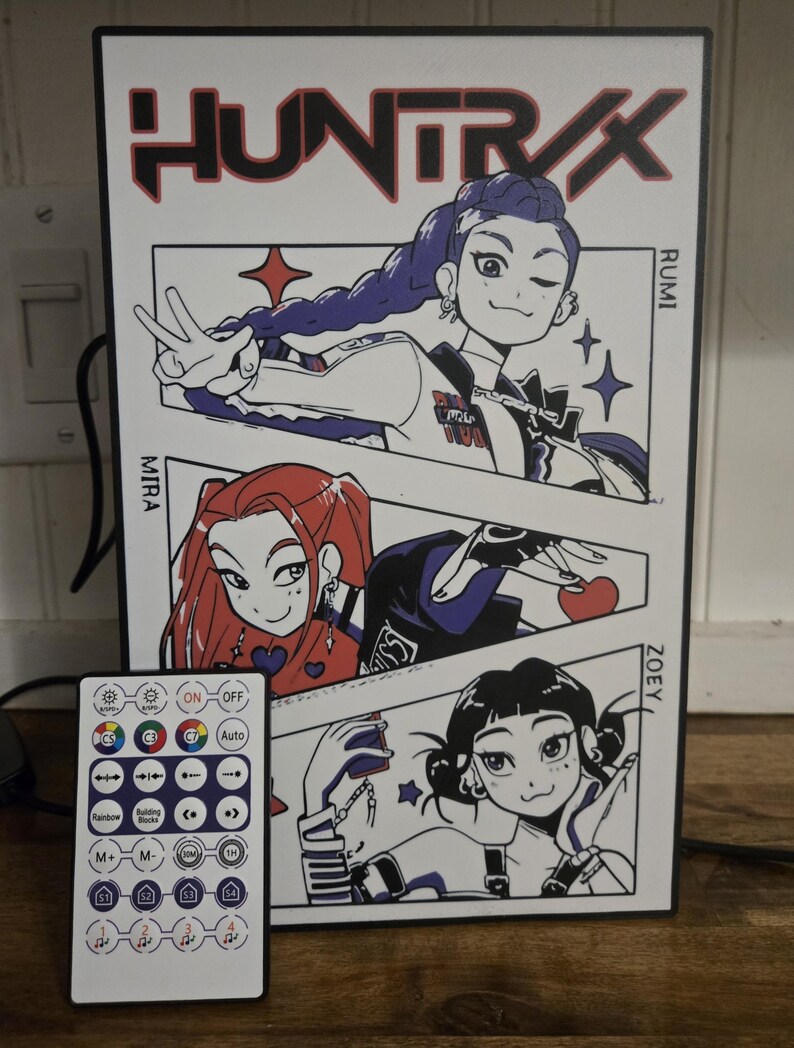 Huntrix | Kpop Demon Hunters | Huntr/x |rumi | Zoey | Lightbox |mira ...