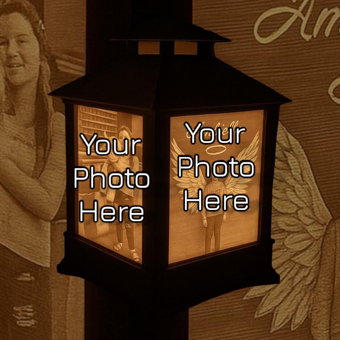 Custom Memory Lightbox - Personalized 3D Printed Lithophane Display ...