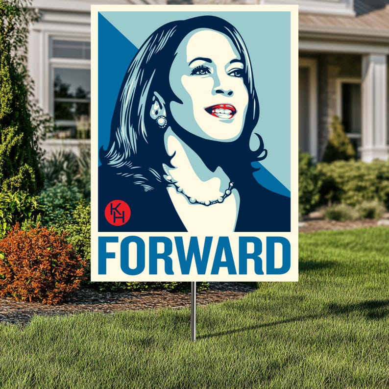 Kamala Harris Election 2024 Yard Sign, Vote for Kamala Rally Sign ...