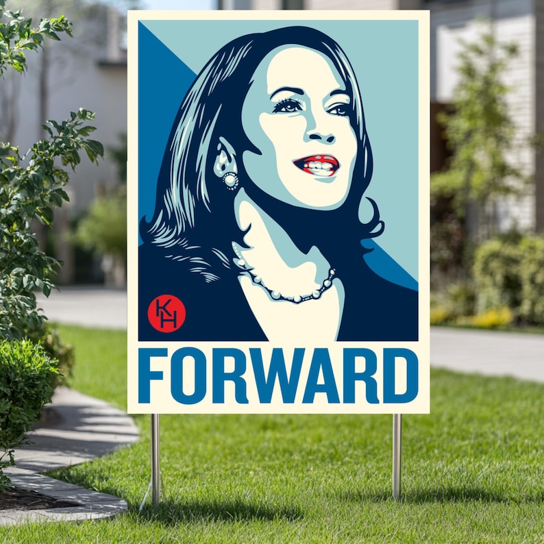 Kamala Harris Election 2024 Yard Sign, Vote for Kamala Rally Sign ...