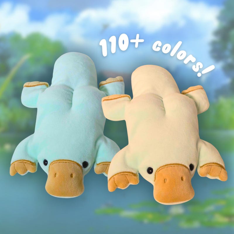 Perry the Platypus Plush - Etsy
