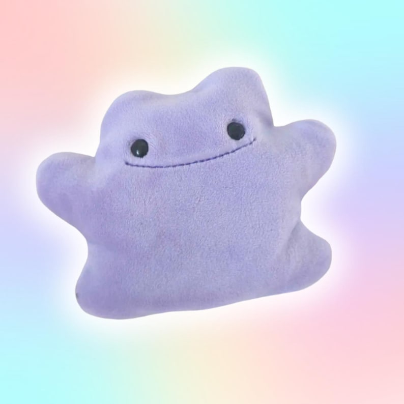Weighted Squishy Ditto Bean Sensory Stuffed Animal - Etsy