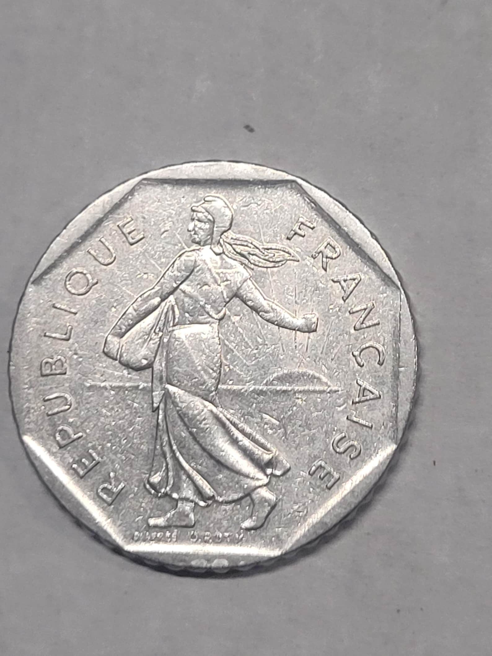 France 1979 Two Franc Coin - Etsy