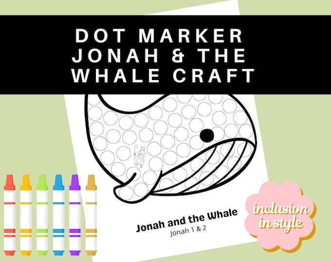 Jonah and the Whale Story Sequencing Preschool Bible Christian Sunday ...