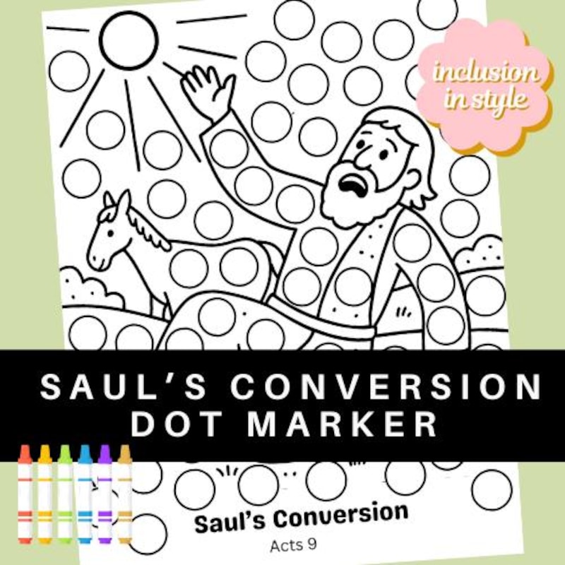 Saul to Paul Conversion Craft - Etsy