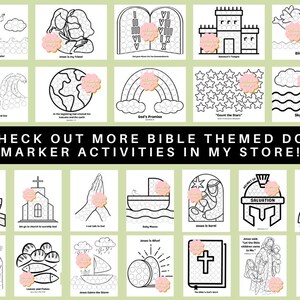 David the Shepherd Boy – Bible Dot Marker Craft - Etsy