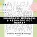 Shadrach, Meshach, and Abednego in the Fiery Furnace – Dot Marker Bible ...
