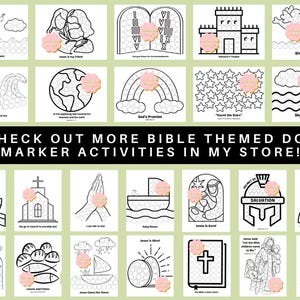 Jesus Feeds the 5000 Dot Marker Craft | Bible Story Activity for Kids ...