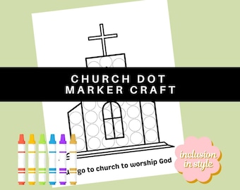 Church Craft, Kids Printable Craft Template, Religious Craft, Sunday ...
