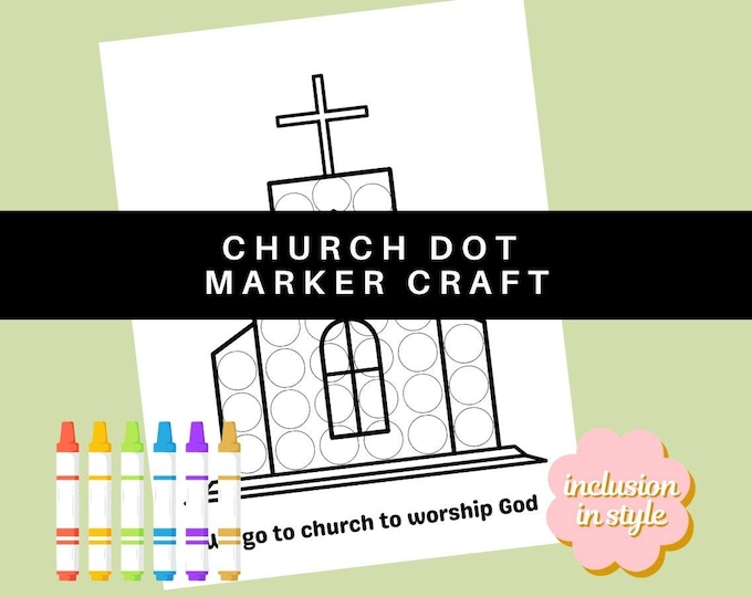 Church Craft, Kids Printable Craft Template, Religious Craft, Sunday ...