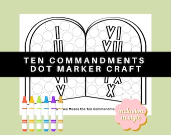 Moses Dot Marker, Sunday School Activities, Moses Bible Story, Moses ...