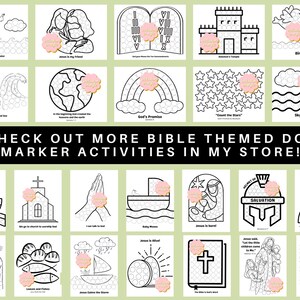 Dot Marker Coloring Page | I Can Pray to God | Prayer Activity for Kids ...