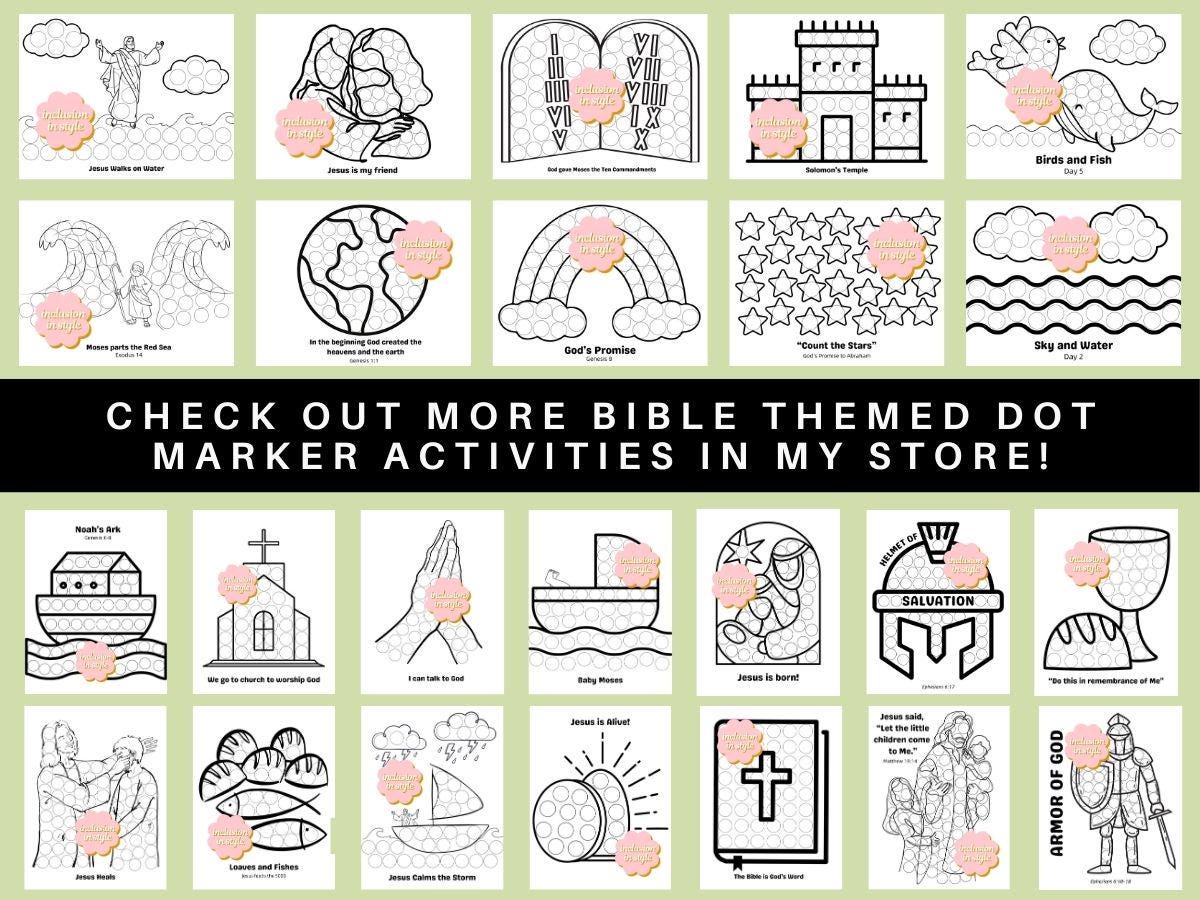 Mother's Day Sunday School Church Dot Marker Flower Craft | Proverbs 31 ...