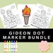 Gideon Bible Story Activity Pack – Dot Marker & Tissue Paper Craft ...