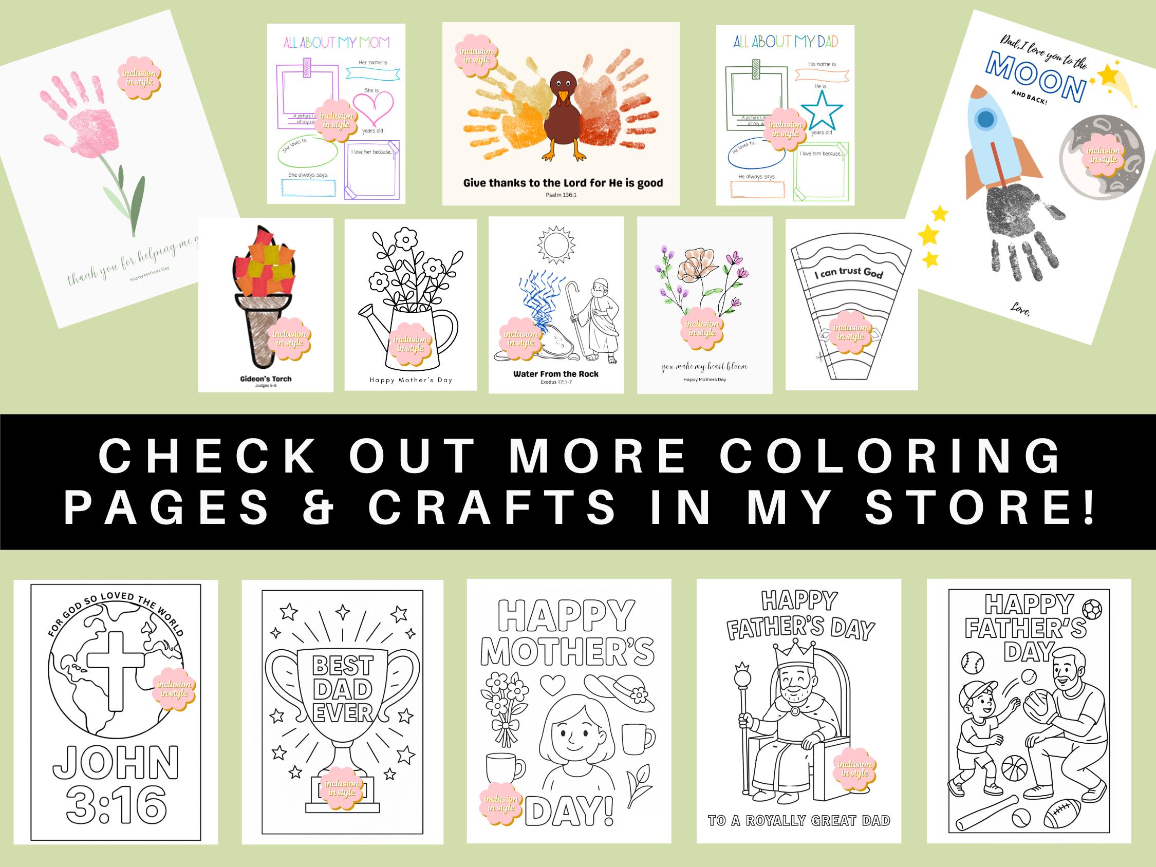 Rosh Hashanah Coloring Page | Shana Tova Children Blowing Shofars - Etsy