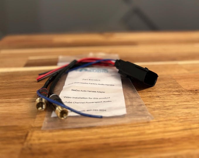 Seadoo BRP Audio Upgrade Interface Harness - Etsy