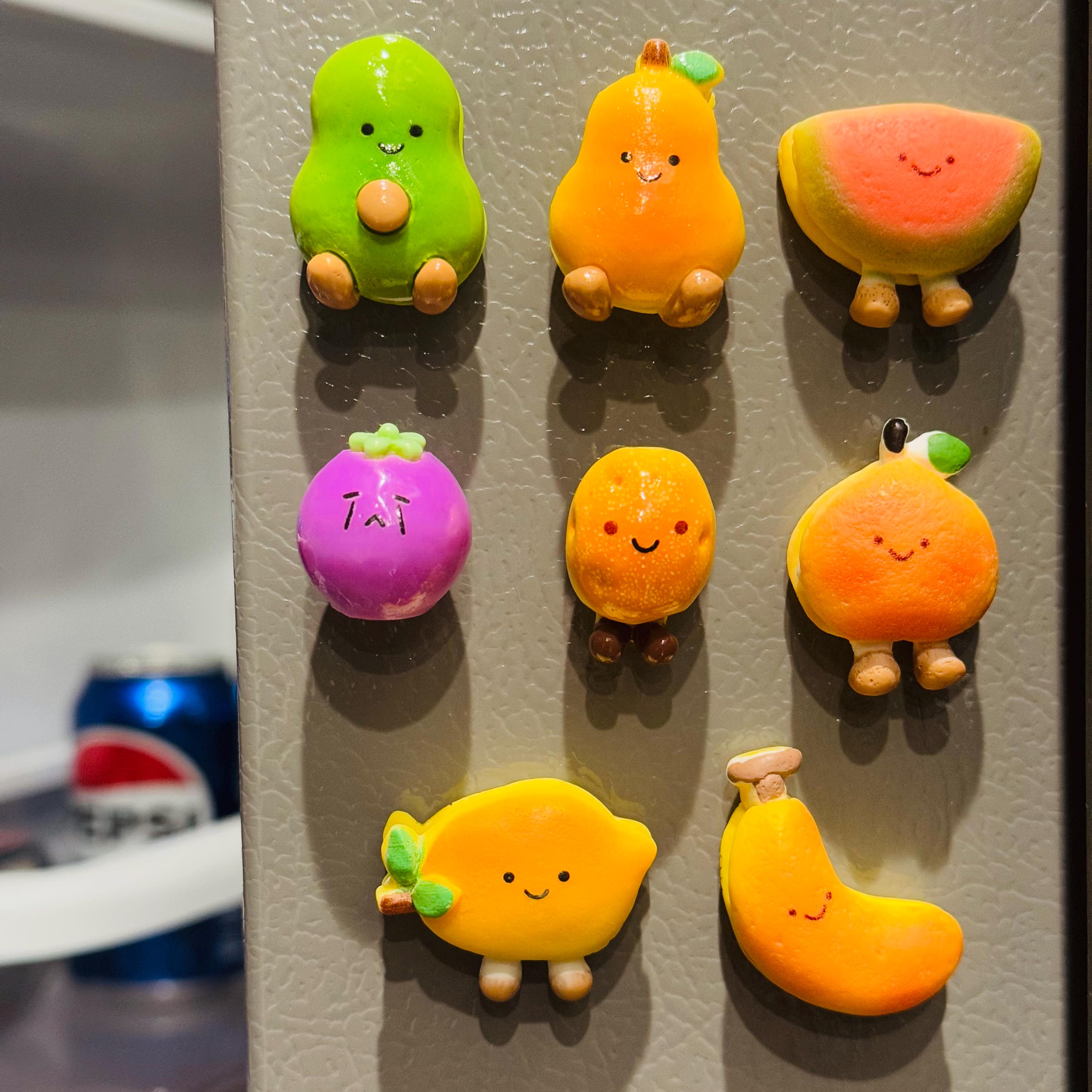 Random Jellycat-inspired Magnets Handmade Food Magnets, Food Ornaments ...