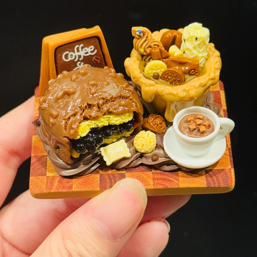 Food Magnets, Cute Ornaments - Chocolate Series | Fake Food Ornaments ...