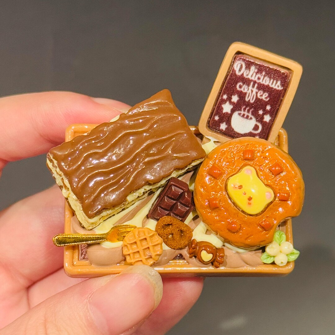 Food Magnets, Cute Ornaments - Chocolate Series | Fake Food Ornaments ...