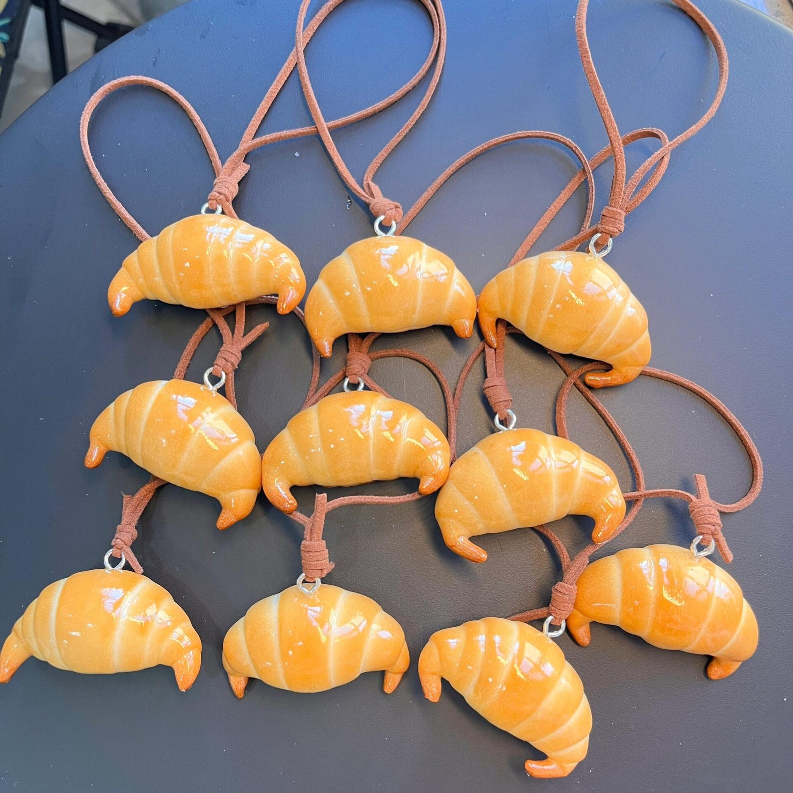 Handmade Real Bread Keychain & Bag Charm | Cute Pretzel, Donut, Cat ...