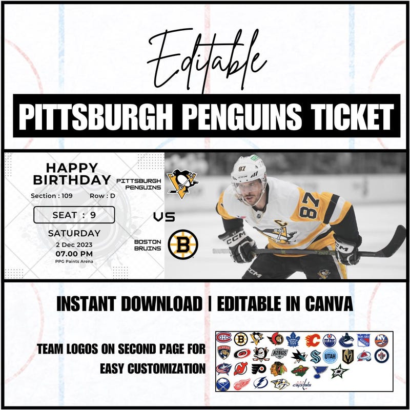 Pittsburgh Penguins - Etsy