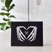 Thank You Skeleton Card | Thank You, Skeleton, Bones, X-ray, Heart ...