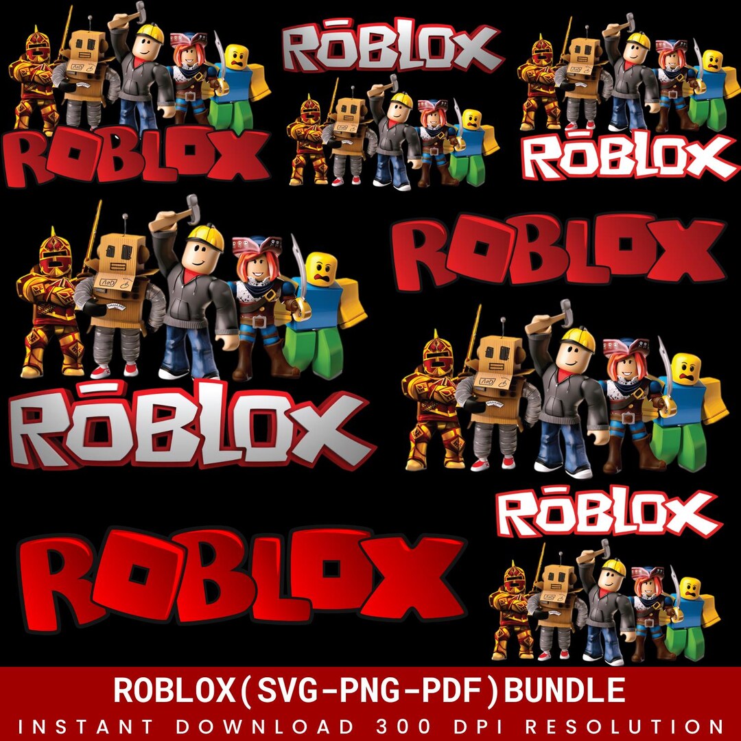Roblox Svg Bundle,gaming Svg Files for Cricut,roblox Png Bundle,roblox ...