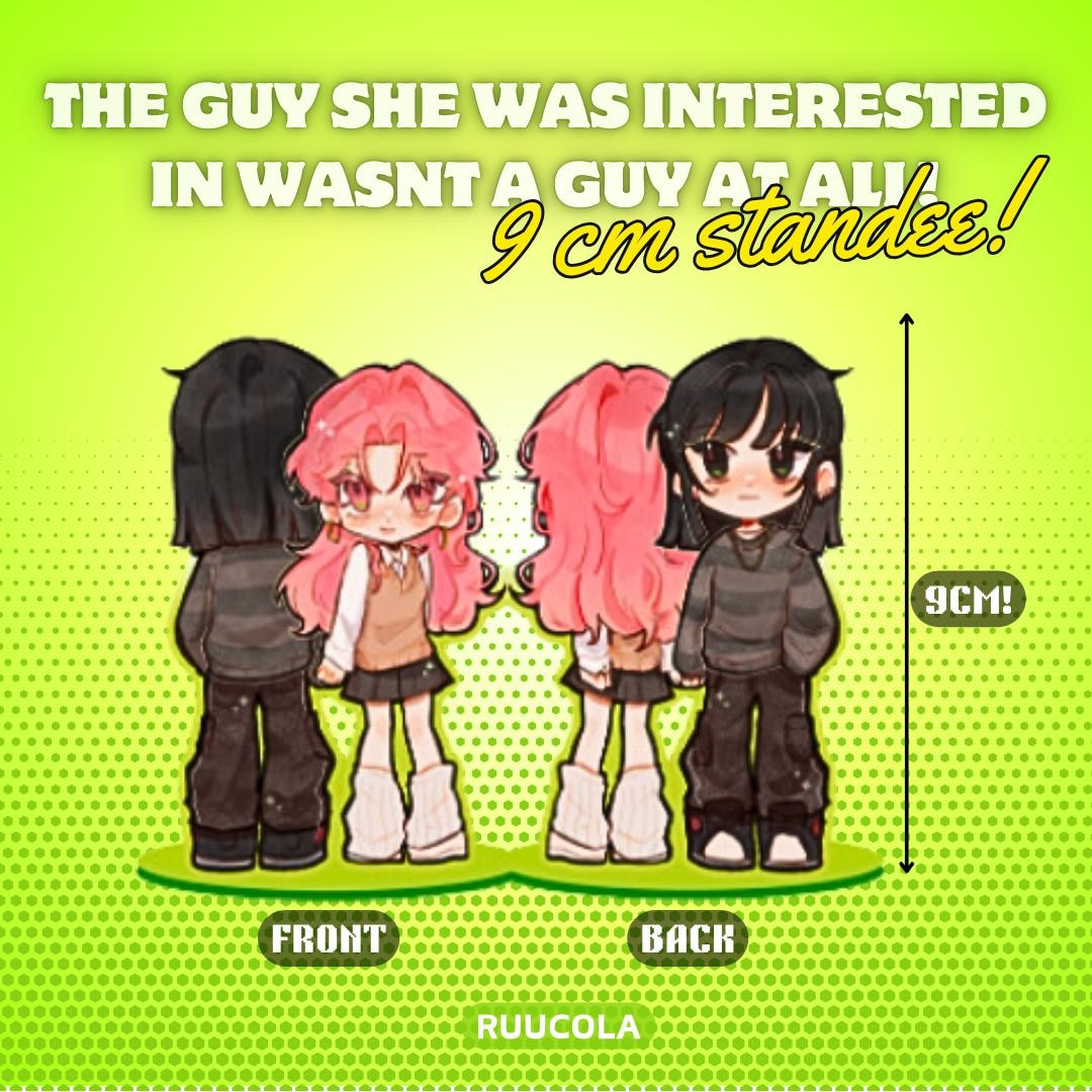 The Guy She Was Interested in Wasn't a Guy at All Acrylic Standee - Etsy