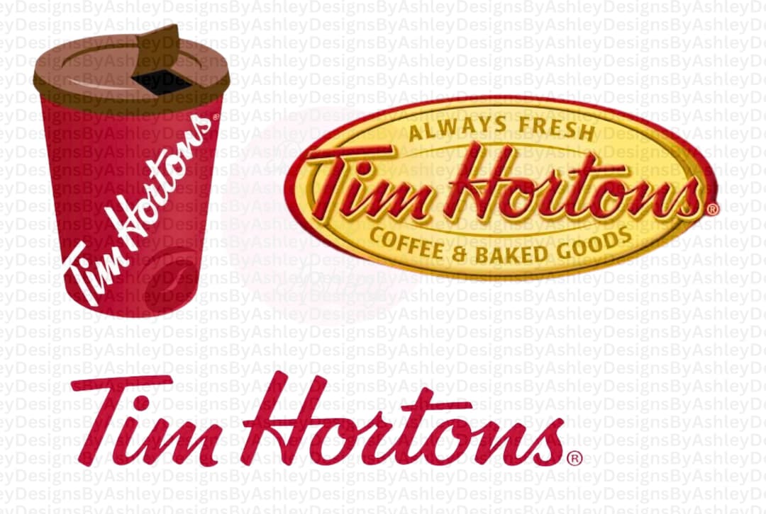 3 Tim Coffee Labels Hortons Coffee Png Transparent Png - Etsy